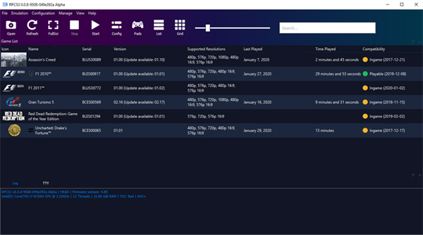 RPCS3模拟器下载-RPCS3模拟器电脑版最新安装包下载v0.0.31 - PSP99游戏网