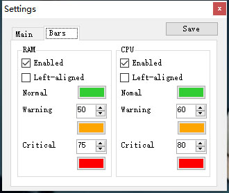 ram cpu taskbar下载-ram cpu taskbar内存监控电脑版安装包下载v2.2 - PSP99游戏网