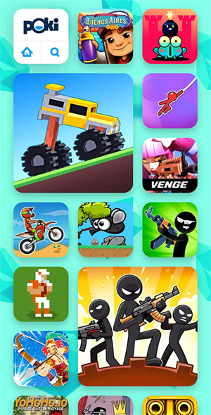 POKI小游戏免费秒玩下载-Poki小游戏官方版下载V1.0.16 - PSP99游戏网