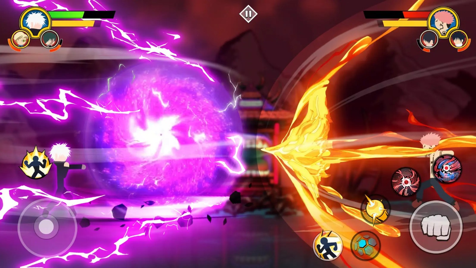 火柴人咒术回战游戏下载-火柴人咒术回战内置菜单下载v2.33 - PSP99游戏网